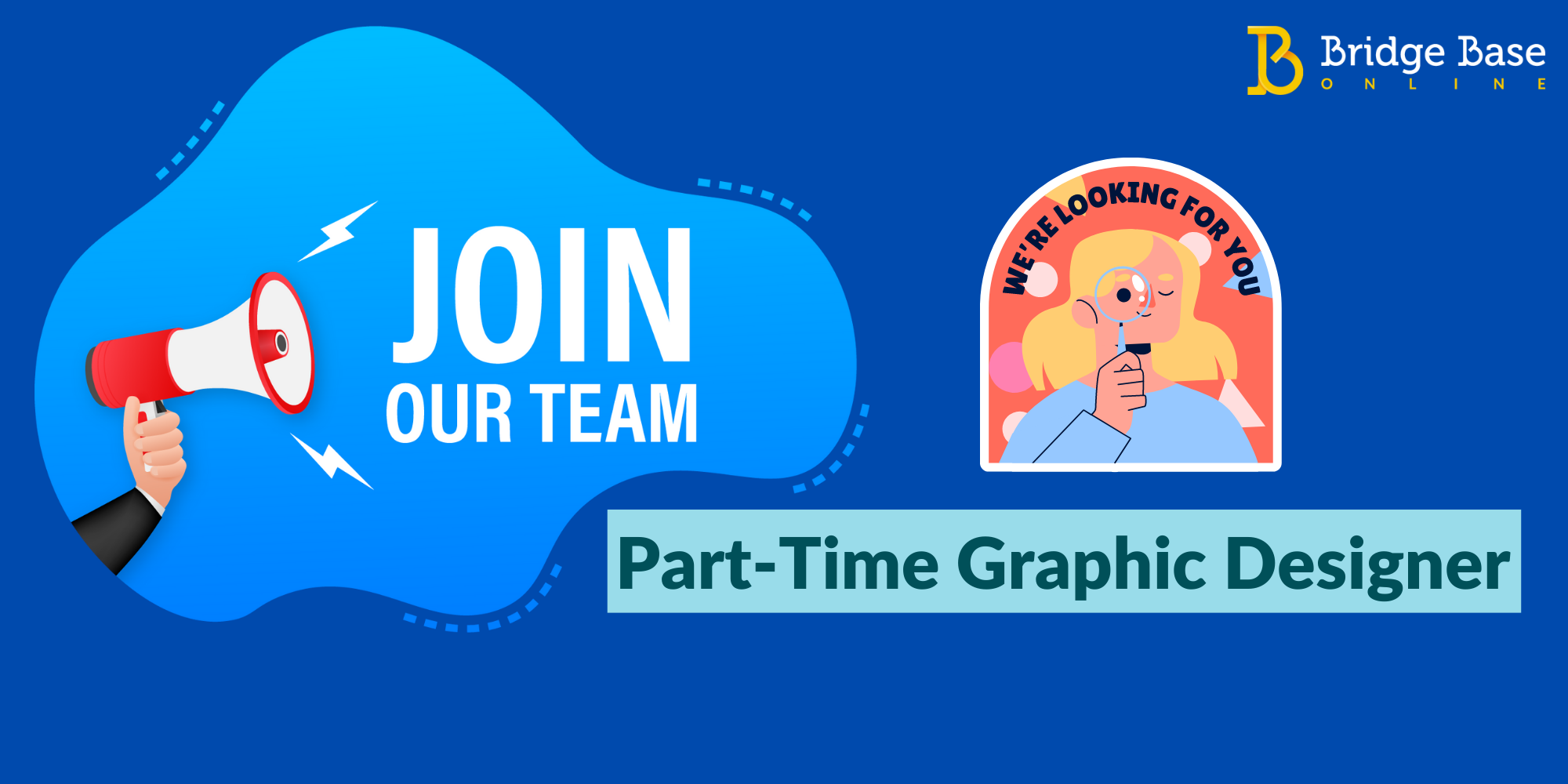Wanted - Graphic Designer (Part-time) to join the BBO Marketing Team