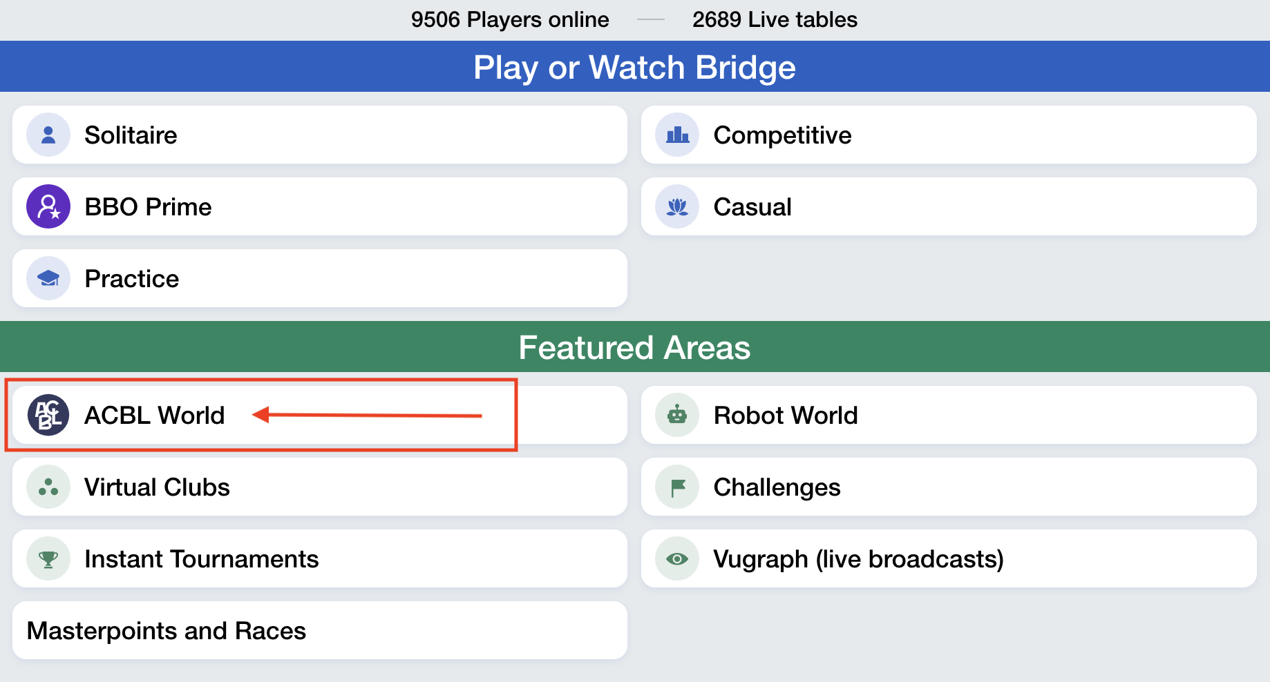 Play the New ACBL Life-Master Robot Daylong