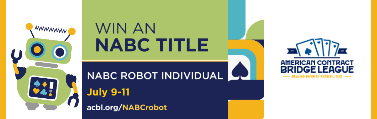 Alex Perlin (ashdown4) wins the Summer 2022 NABC Robot Individual