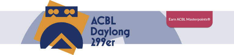 Play the all new ACBL 299er Daylong