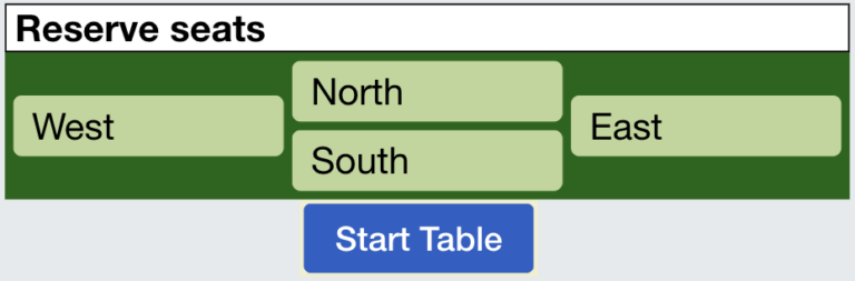 Practice Bidding Table - BBO News