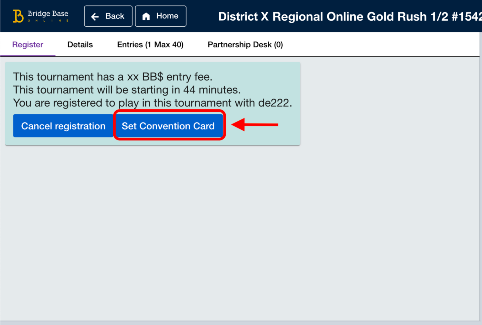 How to register to an ACBL Online Regional - BBO News