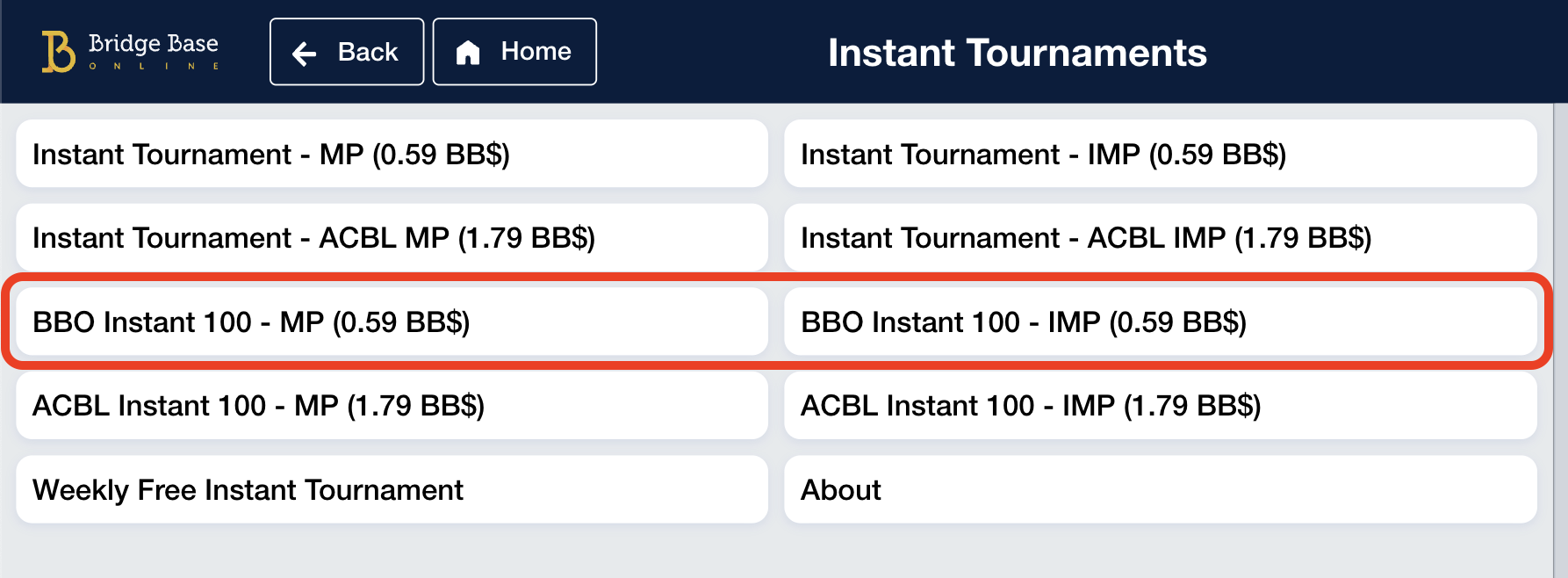 BBO Instant 100
