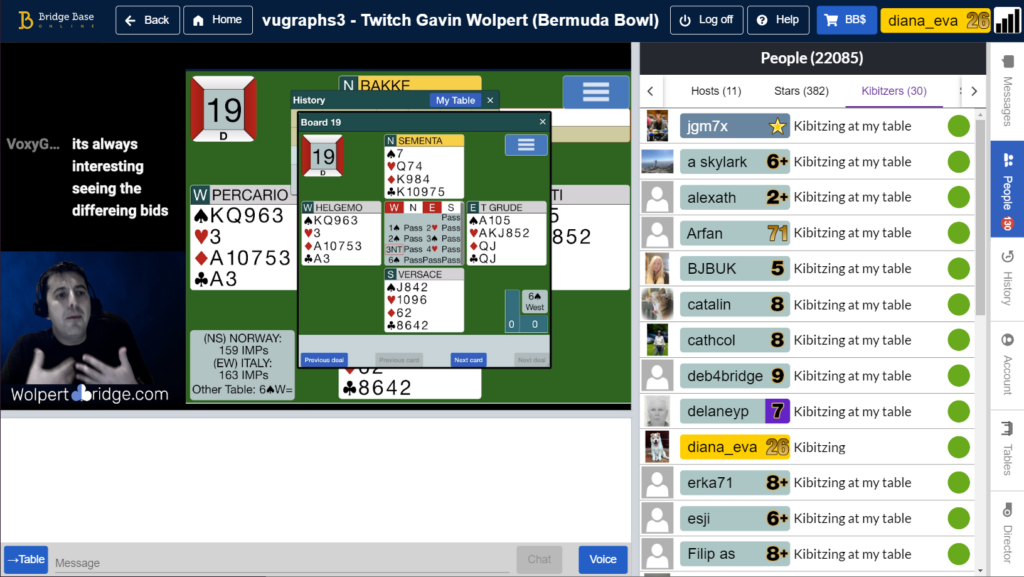 Streamers Take Vugraph to the Next Level