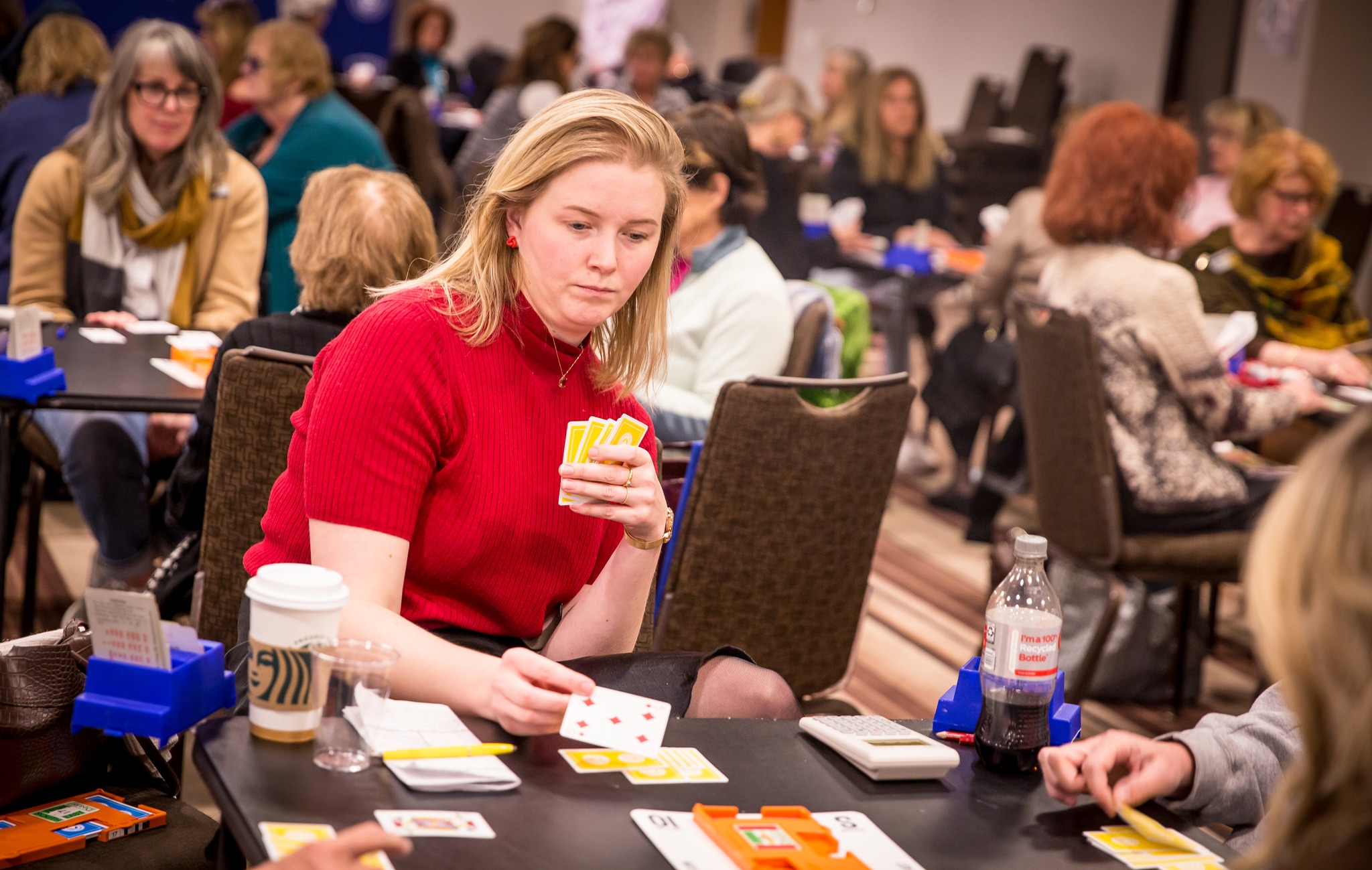 At the Double - Shawn and Nancy win the Whitehead Women's Pairs
