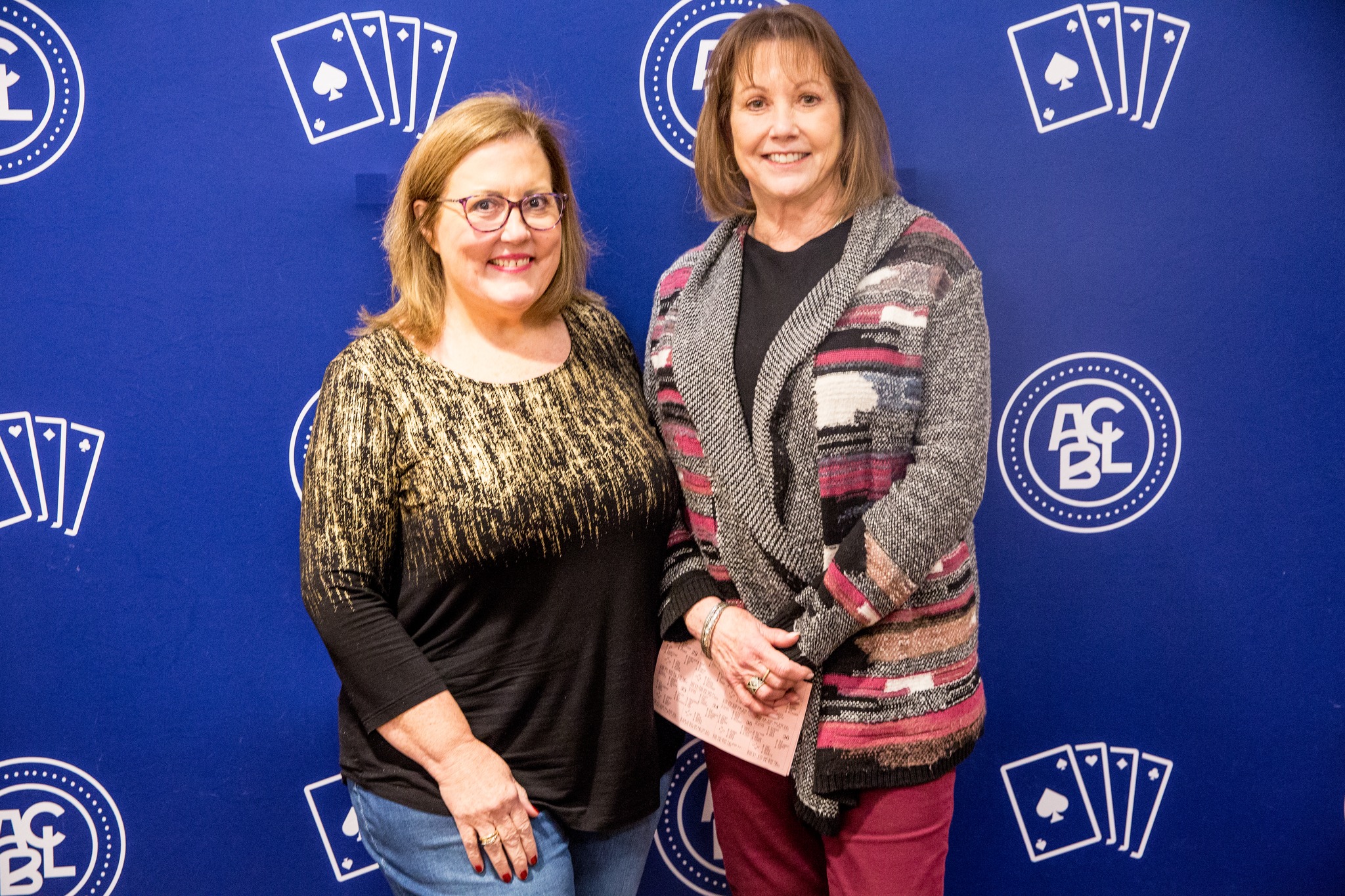 At the Double - Shawn and Nancy win the Whitehead Women's Pairs
