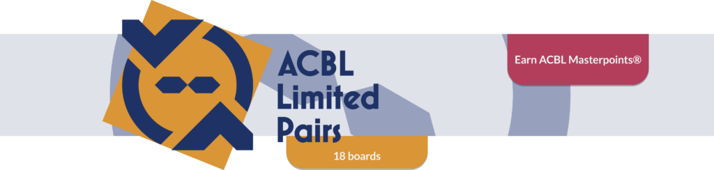 ACBL 18-board Limited Pairs